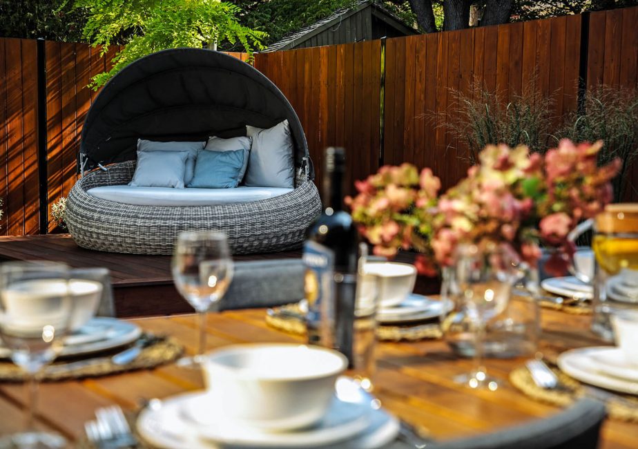 Coin intimité au jardin - Photos inspirantes d'aménagements paysagers